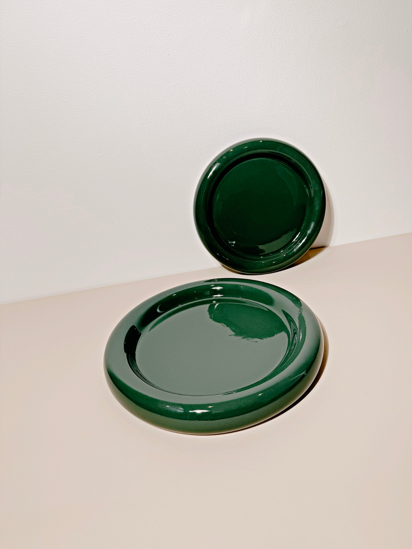 HAPI Side Plate - Forest Green – HŌMU DESIGN